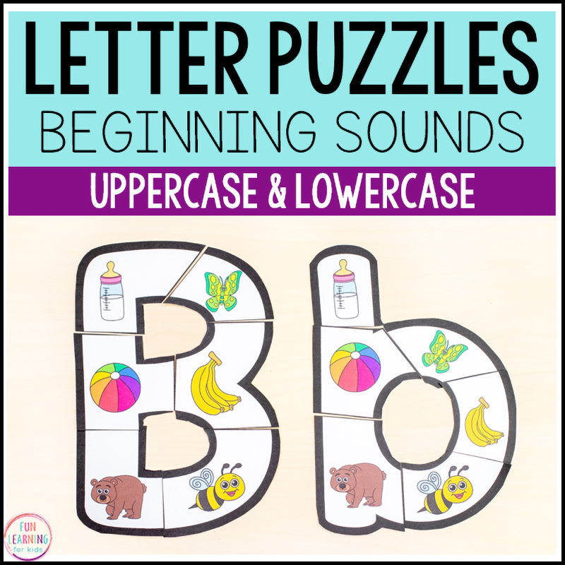 Alphabet Letter Puzzles – Fun Learning for Kids® Shop