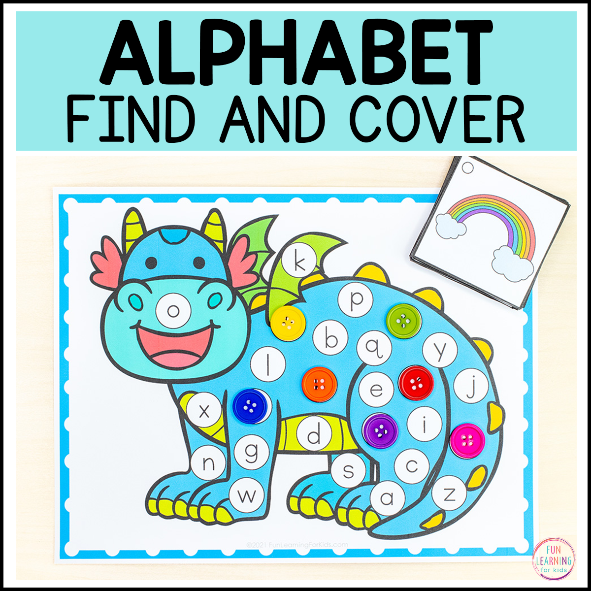 Alphabet Find and Cover Mats – Fun Learning for Kids® Shop