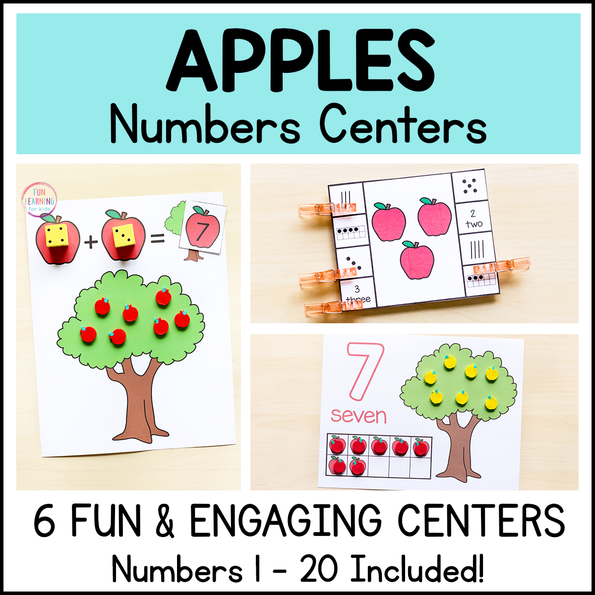 Apple Numbers Bundle – Fun Learning for Kids® Shop
