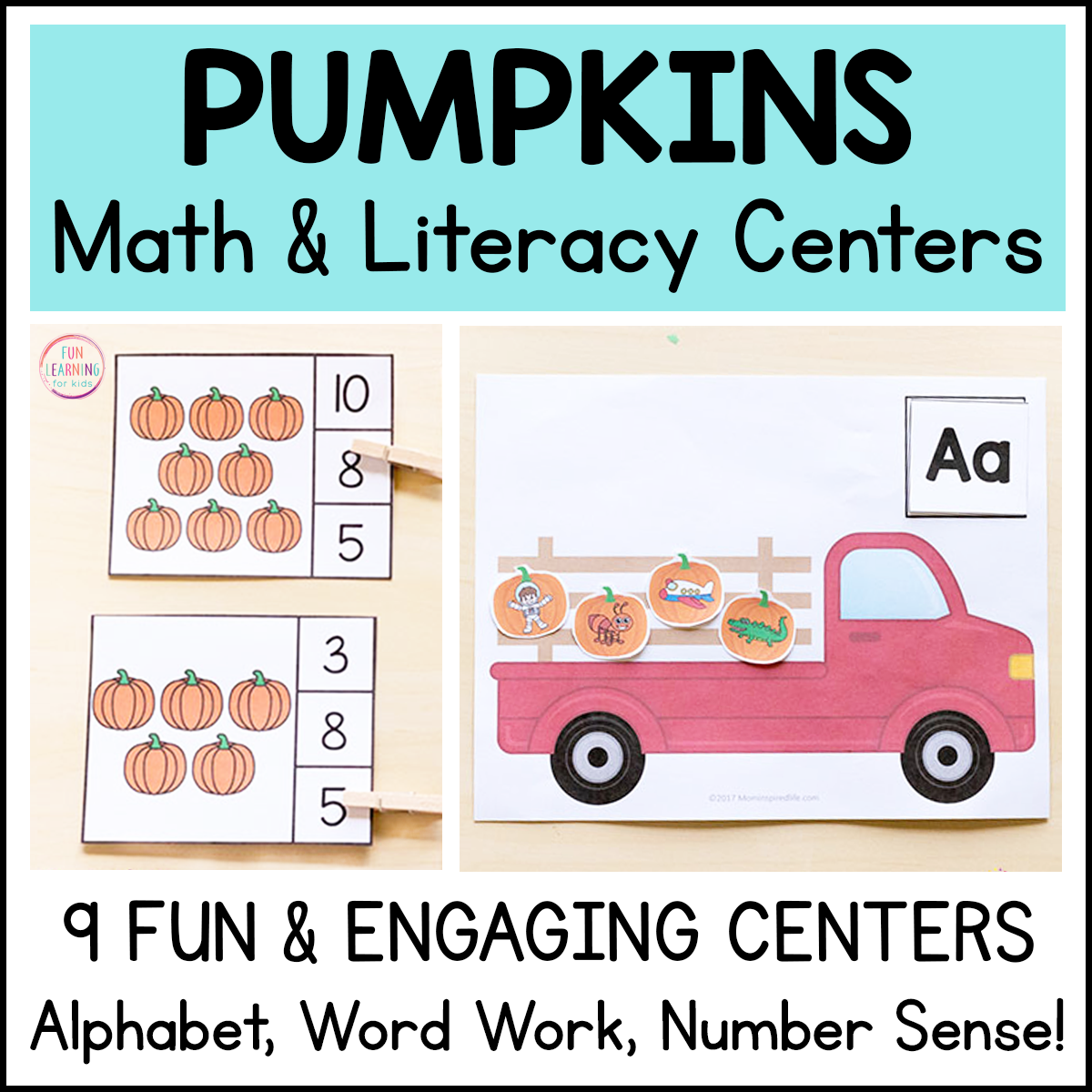 Pumpkin Activities Printable Bundle – Fun Learning for Kids® Shop