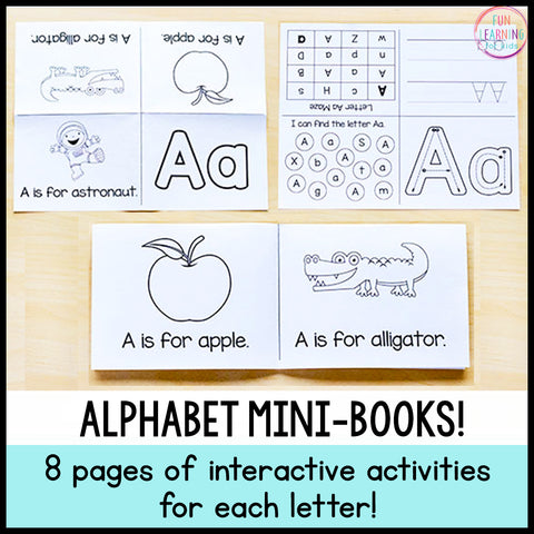 Alphabet Activities Mega Bundle – Fun Learning for Kids® Shop