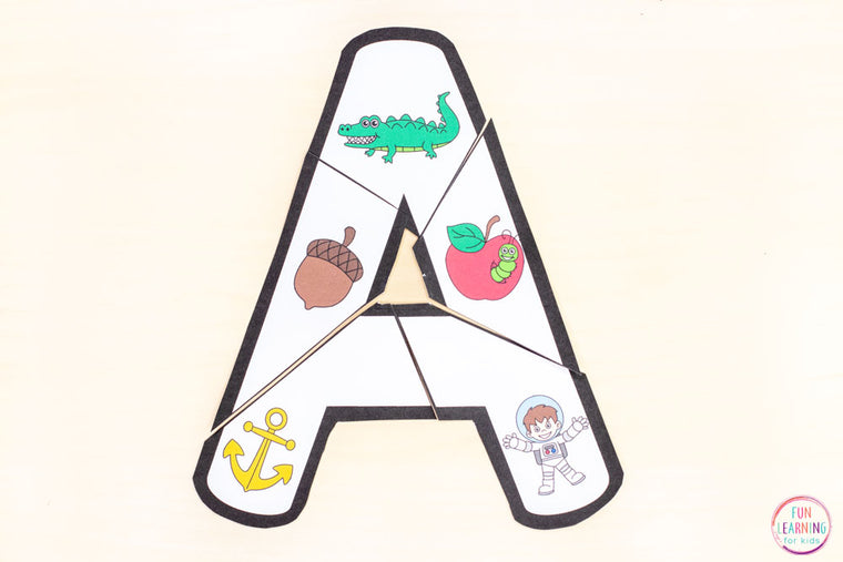 Alphabet Letter Puzzles – Fun Learning for Kids® Shop