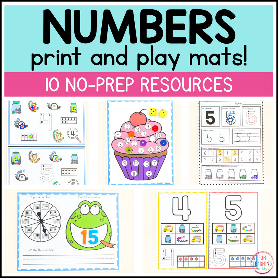 Number Sense Ultimate Bundle – Fun Learning for Kids® Shop