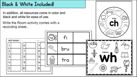 Digraphs Activities, Centers & Games | Digraph Phonics Activities – Fun ...