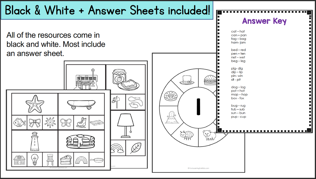 Phonological Awareness Centers and Activities - Science of Reading ...