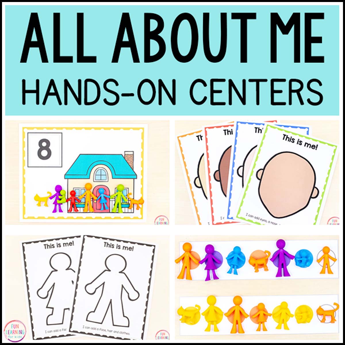 All About Me Activities – Fun Learning for Kids® Shop