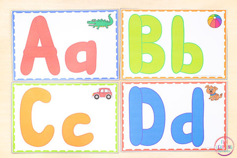 Alphabet Play Dough Mats – Fun Learning for Kids® Shop