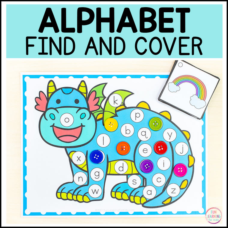 Alphabet Find and Cover Mats – Fun Learning for Kids® Shop