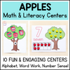 Apple Activities Mega Bundle – Math and Literacy – Fun Learning for ...