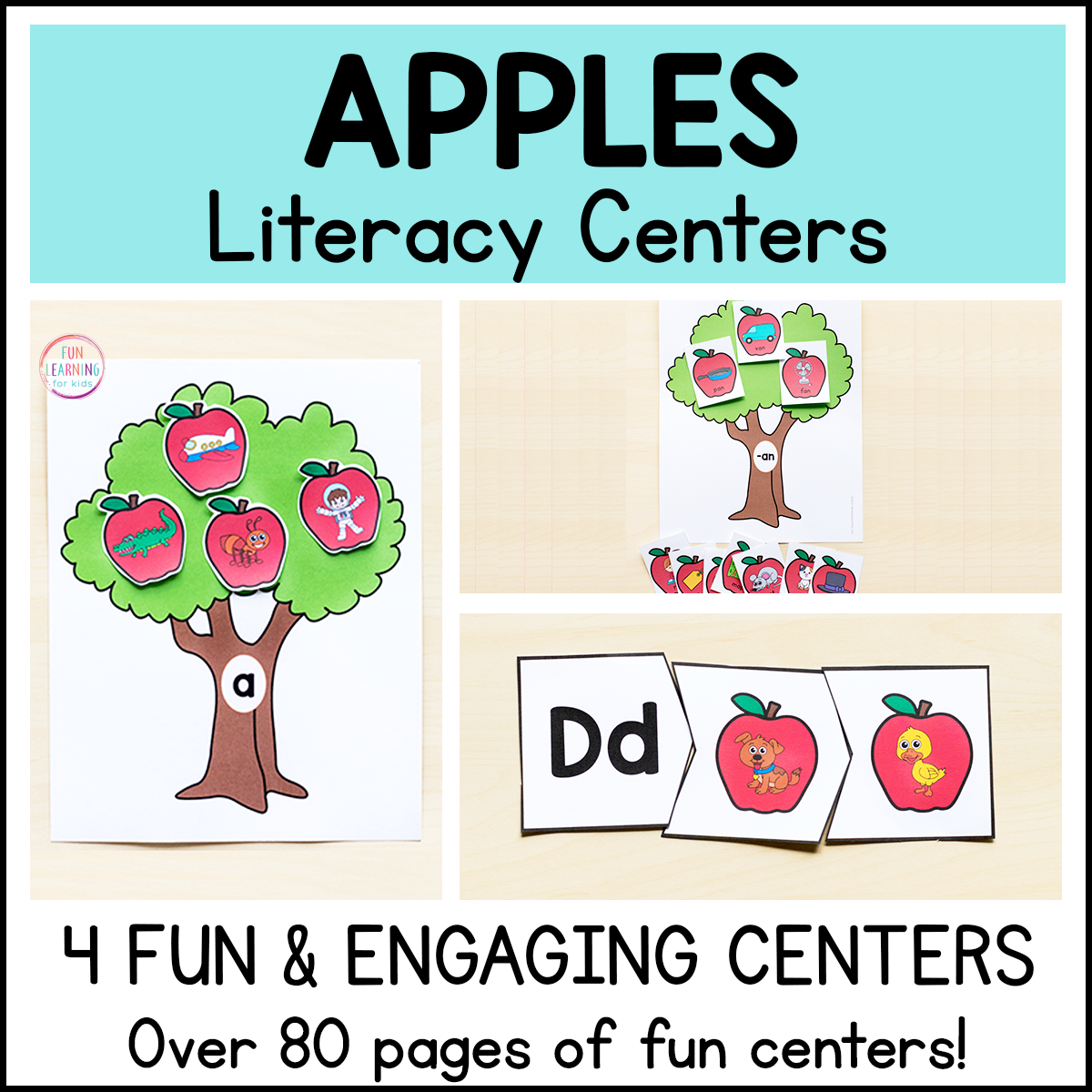 Apple Literacy Bundle – Fun Learning for Kids® Shop