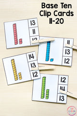 Numbers 11-20 Math Pack for Kindergarten Math Centers – Fun Learning ...