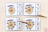 Insect Theme Math and Literacy Printables for Pre-K and Kindergarten ...