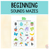 Beginning Sounds Mazes – Fun Learning for Kids® Shop