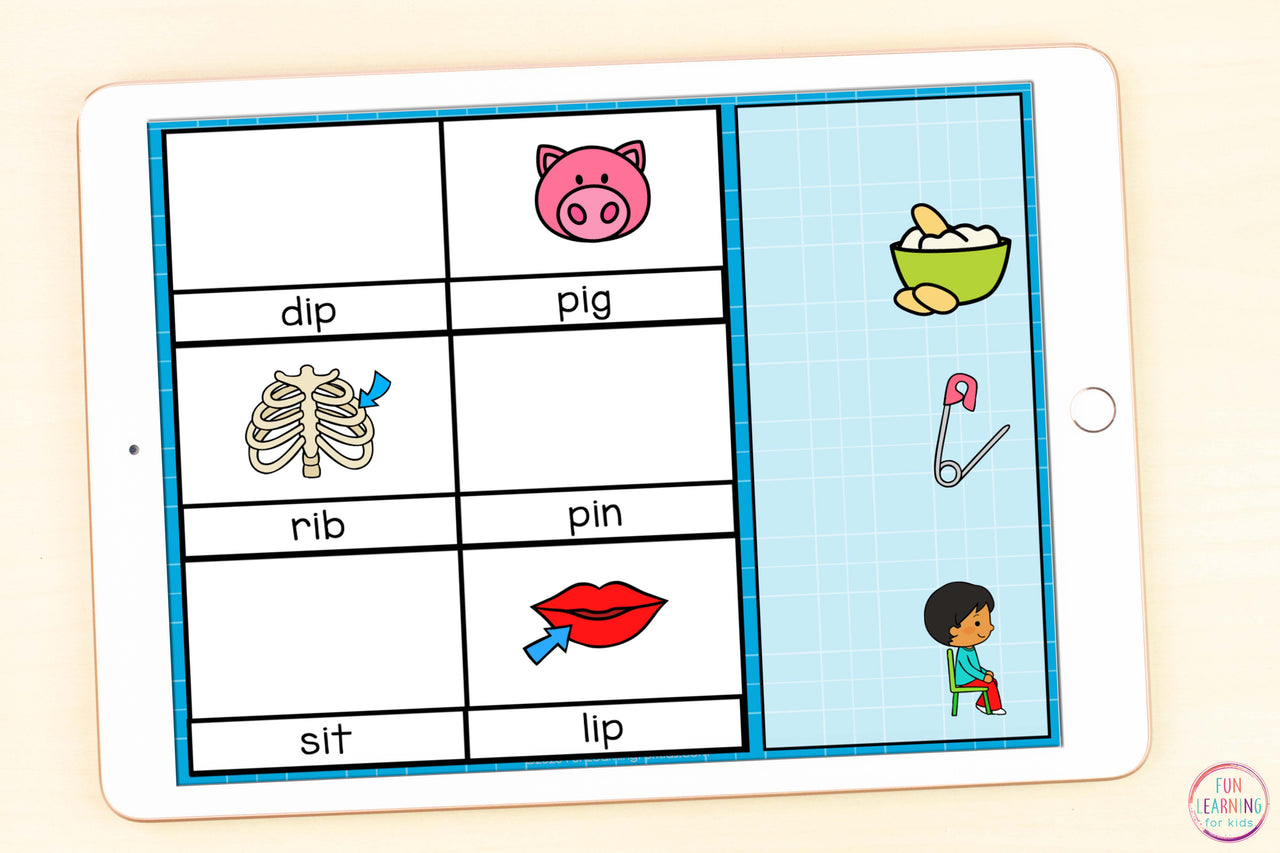 CVC Words Bundle | 7 Activities | Google Slides and Seesaw – Fun ...