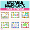 Editable Board Games for Every Season – Fun Learning for Kids® Shop