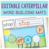 Editable Caterpillar Word Building Mats – Fun Learning for Kids® Shop