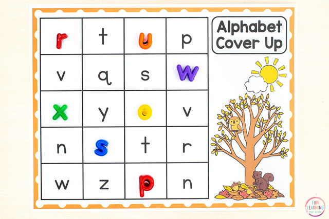 Fall Alphabet Activities – Fun Learning for Kids® Shop