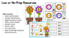 Flower Theme Spring Math and Literacy Centers for Pre-K and Kindergart ...