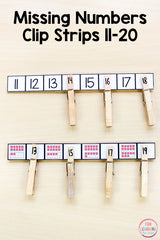 Numbers 11-20 Math Pack for Kindergarten Math Centers – Fun Learning ...