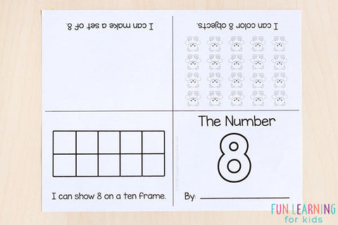 Number Sense Mini Books – Fun Learning for Kids® Shop