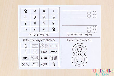 Number Sense Mini Books – Fun Learning for Kids® Shop