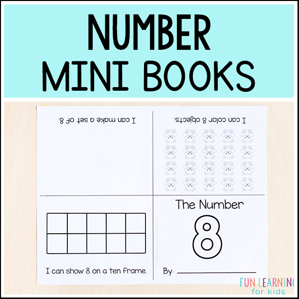 Number Sense Mini Books – Fun Learning for Kids® Shop