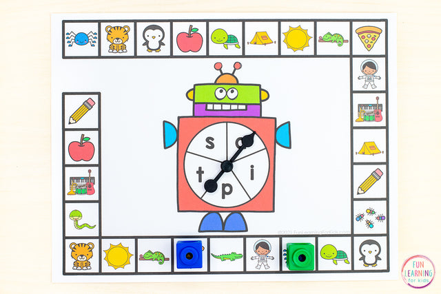 Alphabet Mats and Alphabet Worksheets for Letters and Beginning Sounds ...