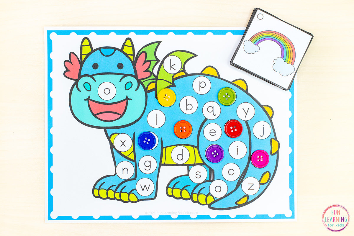 Alphabet Mats and Alphabet Worksheets for Letters and Beginning Sounds ...