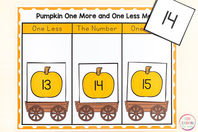 Pumpkin Number Sense Math Activities – Fun Learning for Kids® Shop