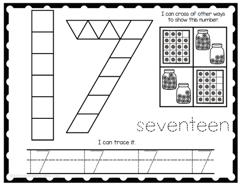 Number 0-20 Pattern Block Mats – Fun Learning for Kids® Shop