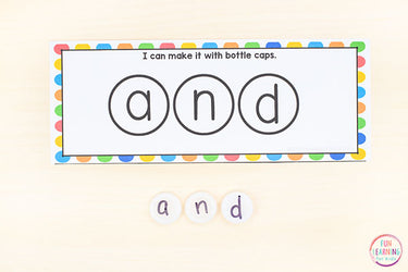 Editable Sight Word Building Cards – Fun Learning for Kids® Shop