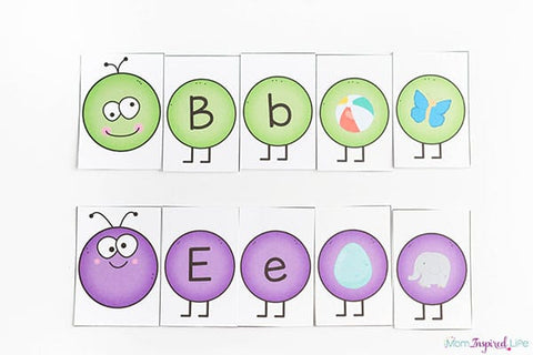 Spring Math and Literacy Centers Bundle for Preschool, Pre-K and Kinde ...