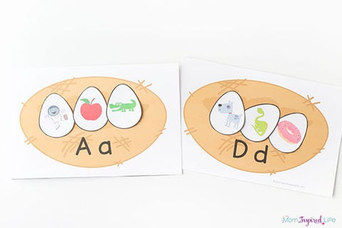 Spring Math and Literacy Centers Bundle for Preschool, Pre-K and Kinde ...