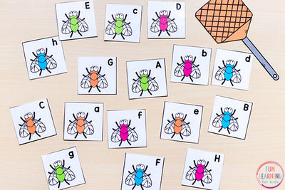 Insect Theme Math and Literacy Printables for Pre-K and Kindergarten ...