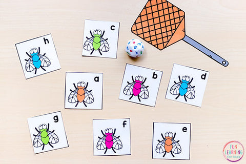 Insect Theme Math and Literacy Printables for Pre-K and Kindergarten ...