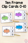 Numbers 0-10 Math Pack for Kindergarten Math Centers – Fun Learning for ...